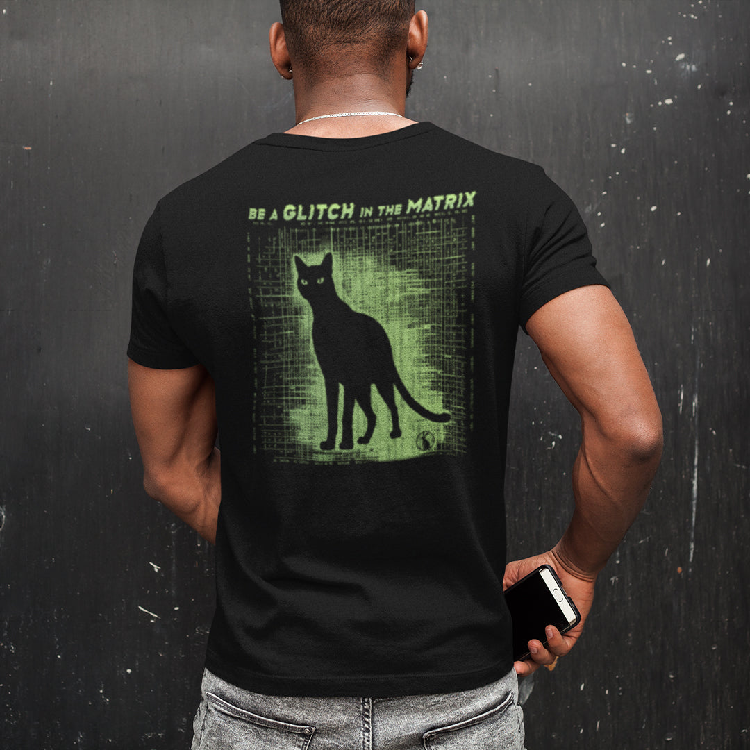 Glitch in the Matrix - Backprint T-Shirt – Forbidden Clothes store