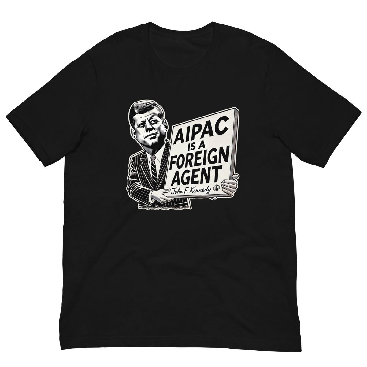JFK - AIPAC - T-Shirt – Forbidden Clothes store