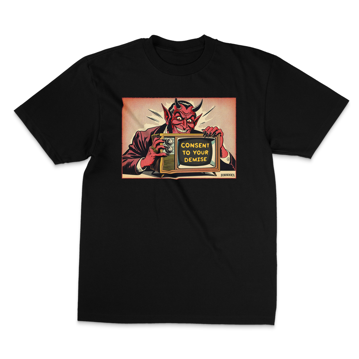 Consent To Your Demise - Premium Heavyweight T-Shirt – Forbidden ...
