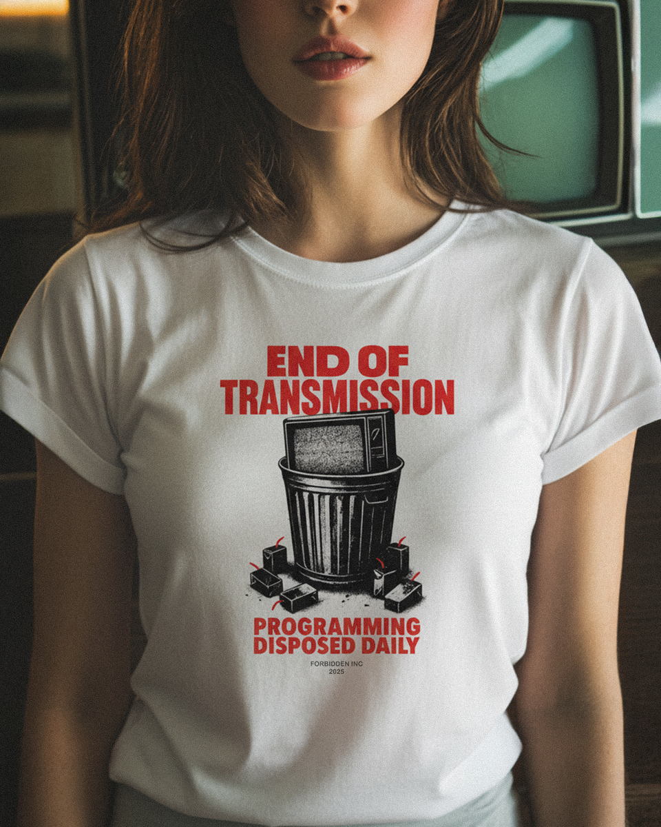 End Of Transmission - Women's Relaxed T-Shirt – Forbidden Clothes store