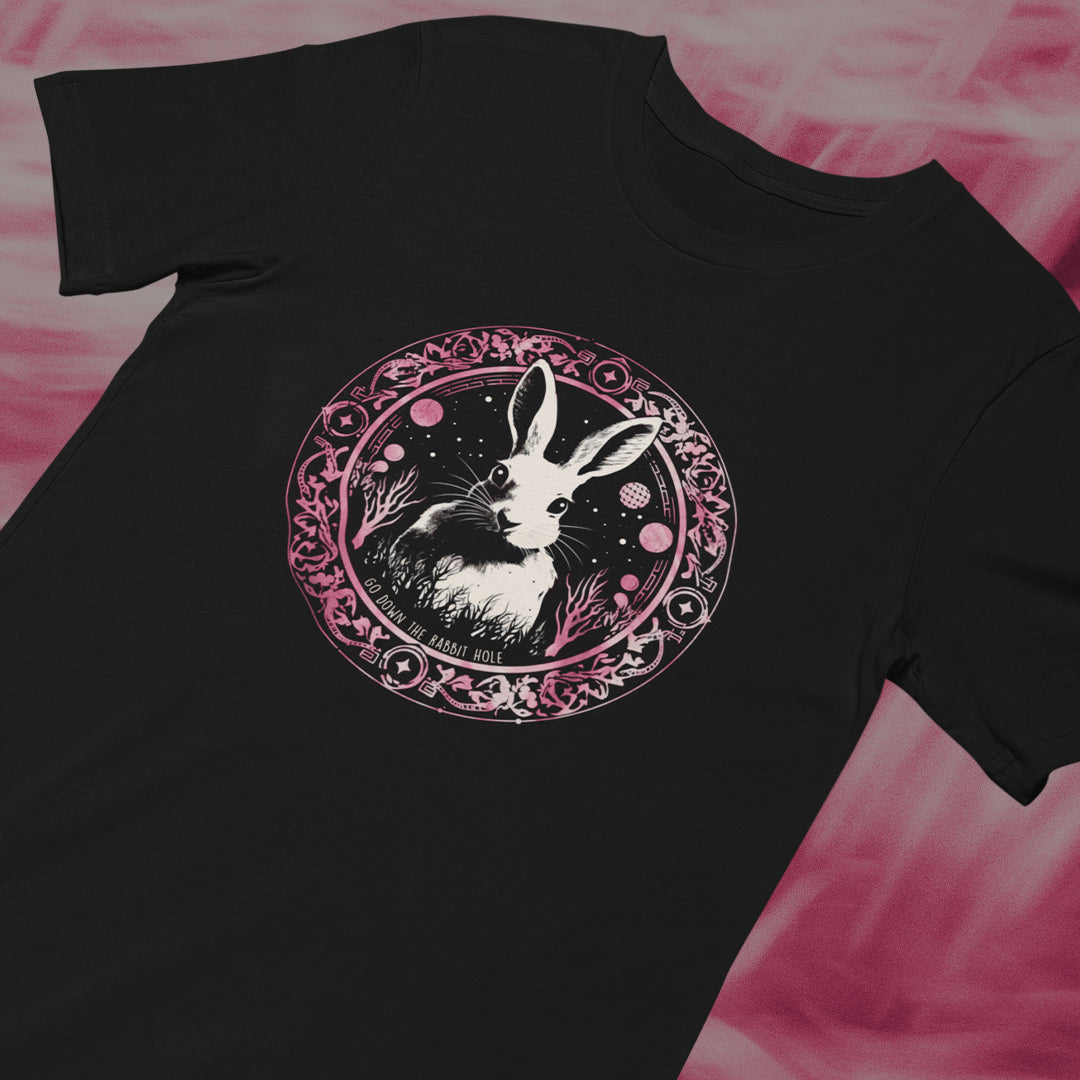 Go Down The Rabbit Hole - T-Shirt – Forbidden Clothes store