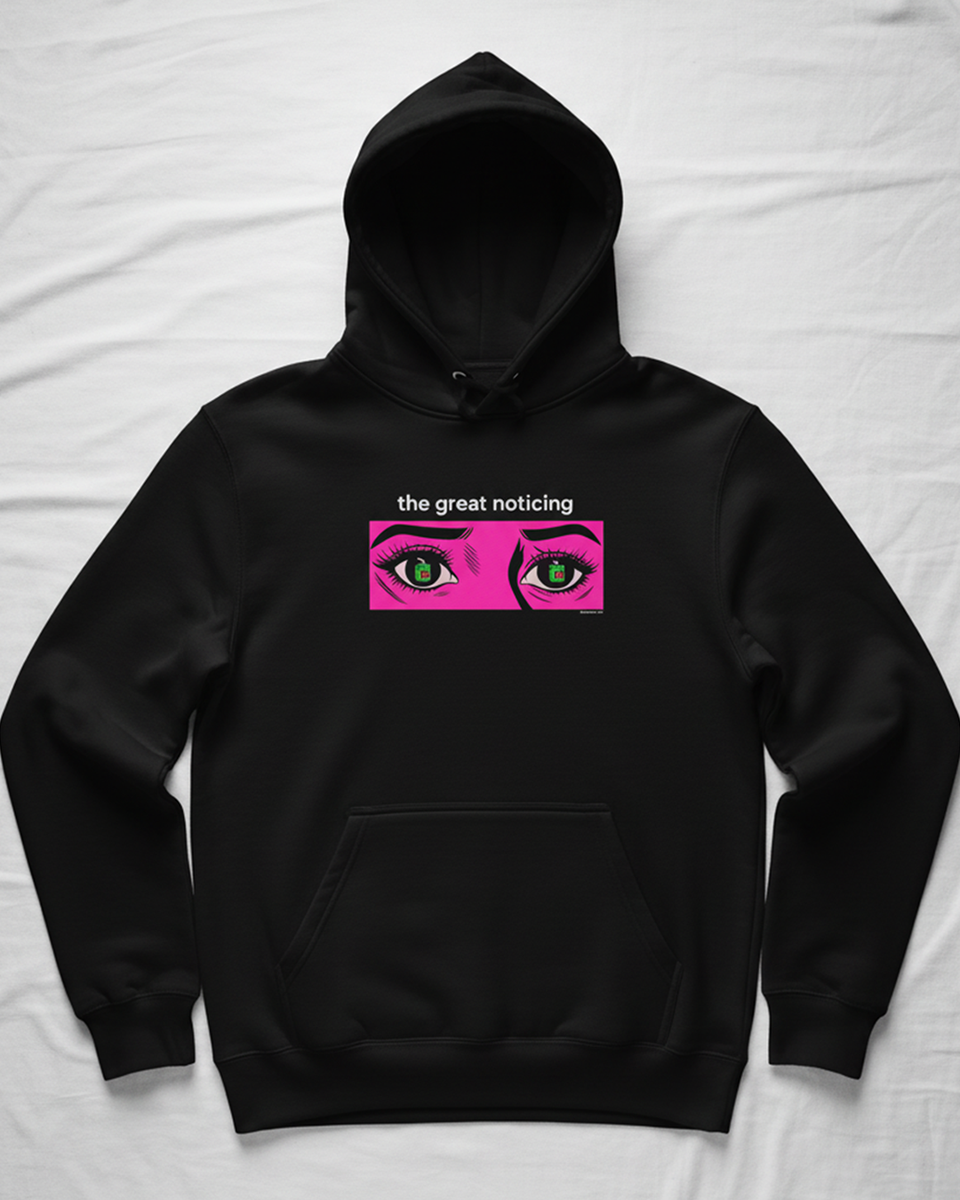 The Great Noticing - Eyes - Hoodie – Forbidden Clothes store