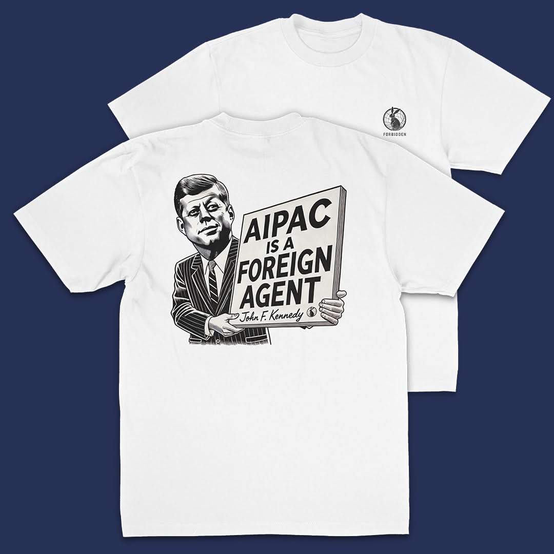 JFK - AIPAC - Premium Heavyweight T-Shirt – Forbidden Clothes store