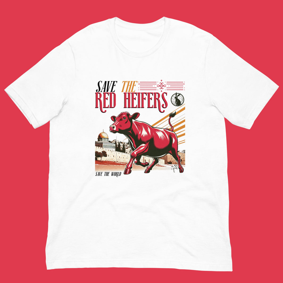 Red Heifer - T-Shirt – Forbidden Clothes store