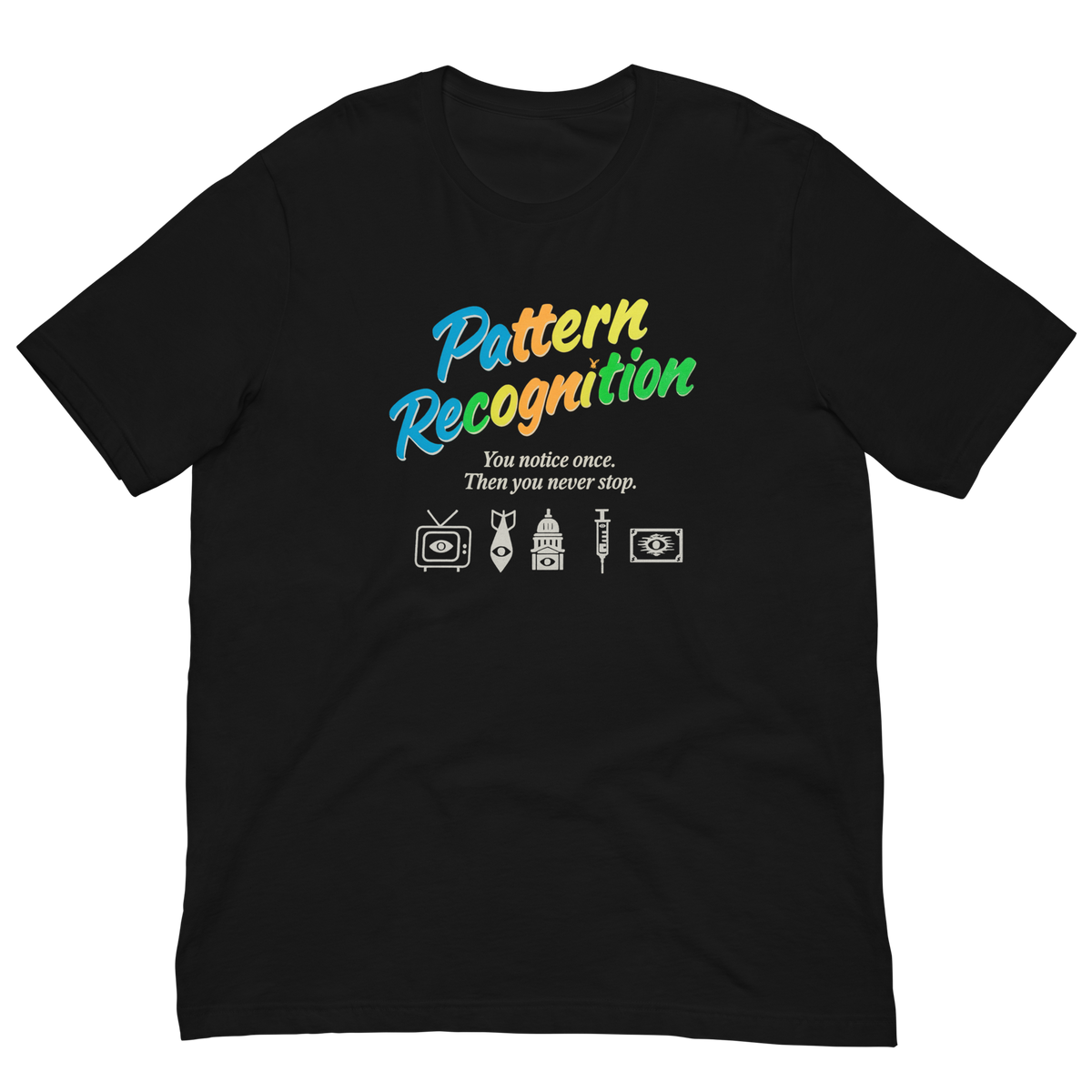 Pattern Recognition - T-Shirt – Forbidden Clothes store
