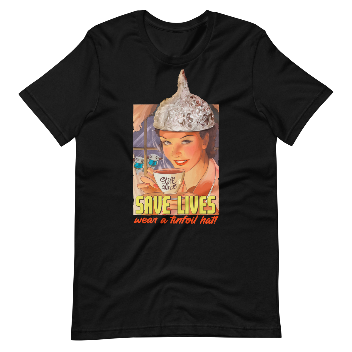 Tinfoil Hat - T-Shirt – Forbidden Clothes store